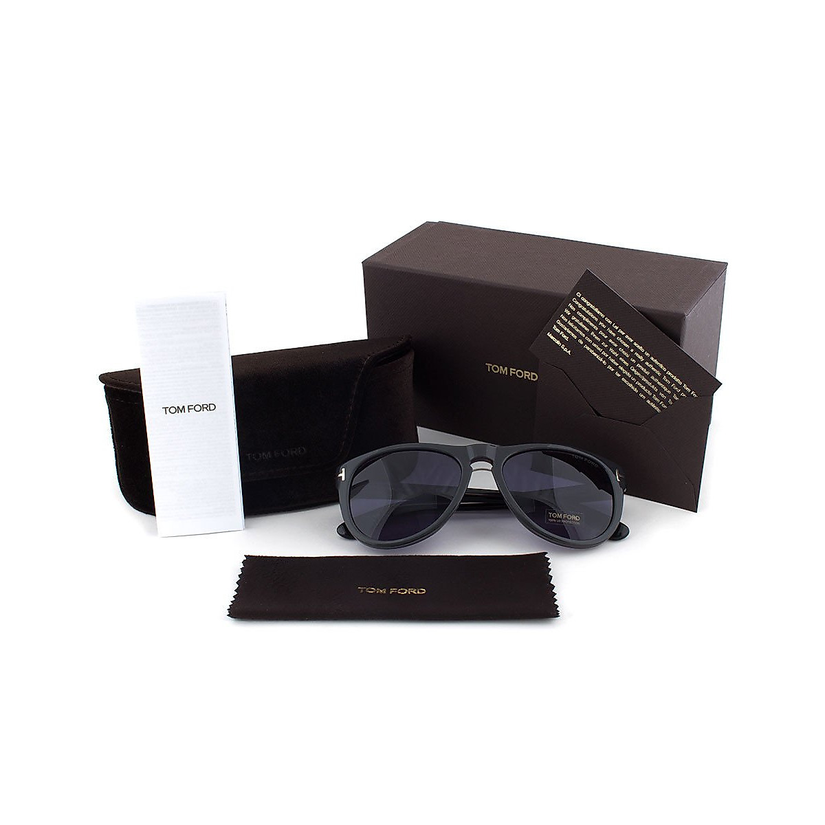 Tom Ford Sunglasses - Kurt / Frame: Gray Lens: Gray