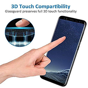 LYWHL 2 Pack for Samsung Galaxy S9 Plus Privacy Screen Protector, Anti-Spy 9H Hardness Tempered Glass Film for Galaxy S9 Plus / S9+ / S8 Plus / S8+ [Case Friendly] [Bubble Free]