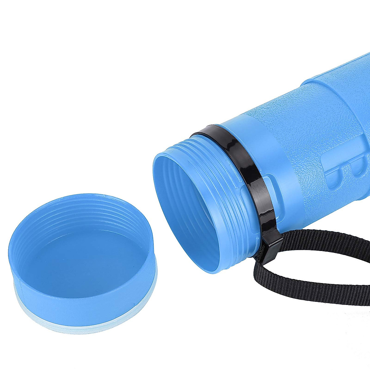 Blueprint Tube, Adjustable Waterproof Documents Storage Tube, for Maps Posters Documents Artworks(Blue)