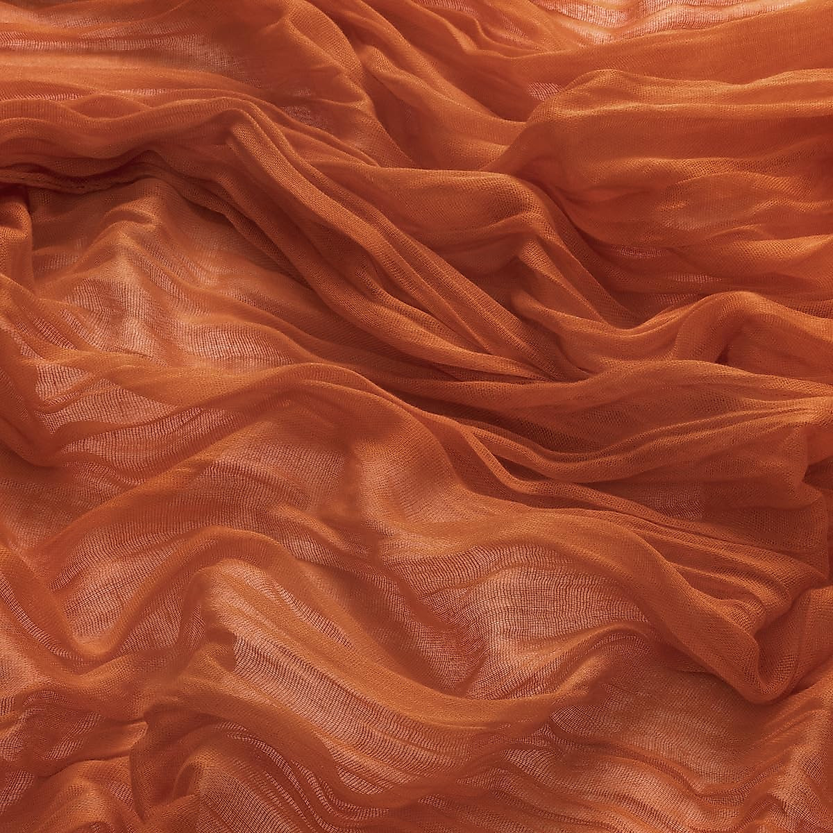 DeZerlor 12 Pack Terracotta Cheesecloth Napkins Christmas Cloth Napkins Set of 12 Boho Cotton Dinner Napkins Bulk 21"x21" for Wedding Bridal Baby Shower Xmas Party Table Decor