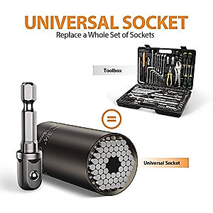 Snowflake Multi Tools Gifts for Men,Universal Socket Tools Gifts for Men