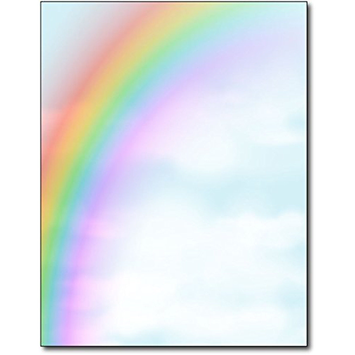 Rainbow Stationery Paper - 80 Sheets