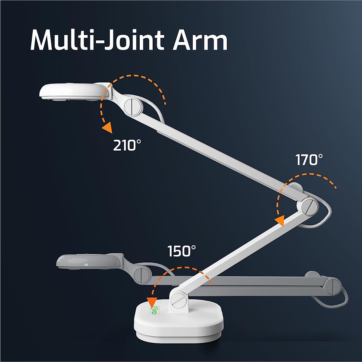 INSWAN INS-2 4K USB 13MP Document Camera with Auto Focus, LED Light, Mic, A3-Size Capture, Compatible with MacOS, Windows, Chromebook for Remote Teaching, Web Conferencing, IWBs, Live Demo
