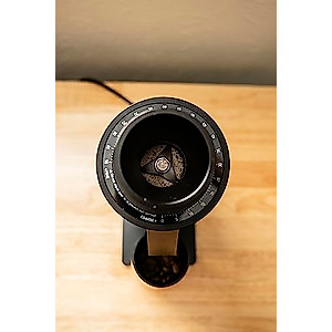 MiiCoffee DF64V Variable Speed Single Dose Coffee Grinder (Black)