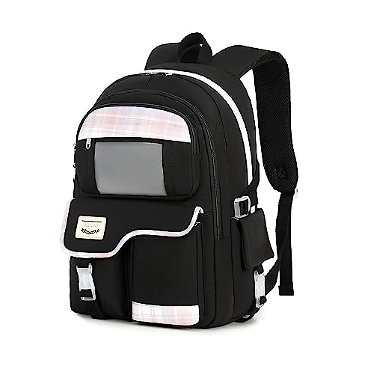 Allviper Cute Girls Backpack Bookbag for Teen Students Knapsack Women Casual Daypack Black