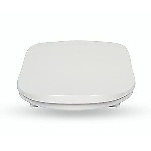 ALPHA BIDET iX Hybrid Bidet Toilet Seat in Elongated White | Endless Warm Water | Stainless Steel Nozzle | 4 Wash Functions | LED Nightlight | Warm Air Dryer | Wireless Remote | Oscillation and Pulse