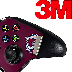 Skinit Decal Gaming Skin Compatible with Xbox One Controller - Officially Licensed NHL Colorado Avalanche Distressed Design