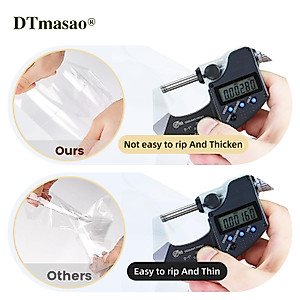 DTmasao Clear Self Sealing Cellophane Bags,4x6 Inches 100 Pcs Cookie Bags Resealable Cellophane Bag for Packaging Cookies,Gifts,Favors, Products,Candy