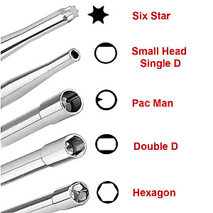 Realman 10pcs Carb Screwdriver Ajusting Tool Kit Carburetor Adjustment Tool for Stihl Craftsman Husqvarna Echo McCulloch MTD Oleo-Mac Poulan Blower Chainsaw Trimmer