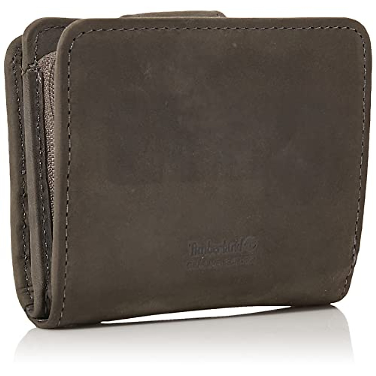 Timberland womens Leather RFID Small Indexer Wallet Billfold, Castlerock, One Size US
