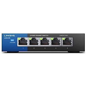 Switch LINKSYS UNMANAG SWITCHES 5-Port