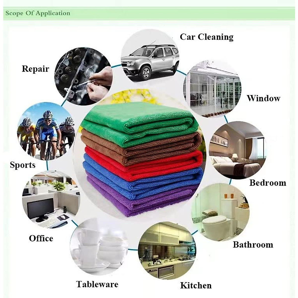 CHEYUAN Microfiber Towels for Cars，Car Drying Wash Detailing Buffing Polishing Towel with Plush Edgeless Microfiber Cloth for Cars Polishing Washing and Detailing (15.7x23.6 in. Pack of 5)