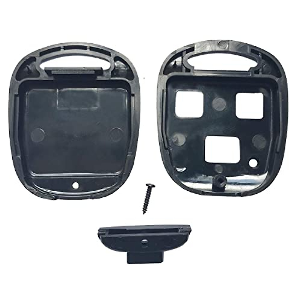 Horande Replacement Key Fob Cover Case fit for Toyota Landcruiser 100 FJ Cruiser Camry Lexus Keyless Entry Key Fob Shell 3 Buttons