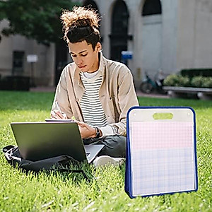 Vogely 4Pcs 15.8 X 13 X 3 Inches Scrapbook Paper Storage Organizer Box, Expandable Paper Folio12 X 12 Sheets,for Cardstock