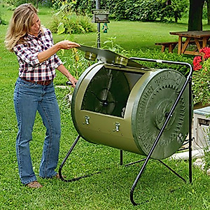 Mantis CT02001 Compact ComposTumbler, 88 Gallons, Red