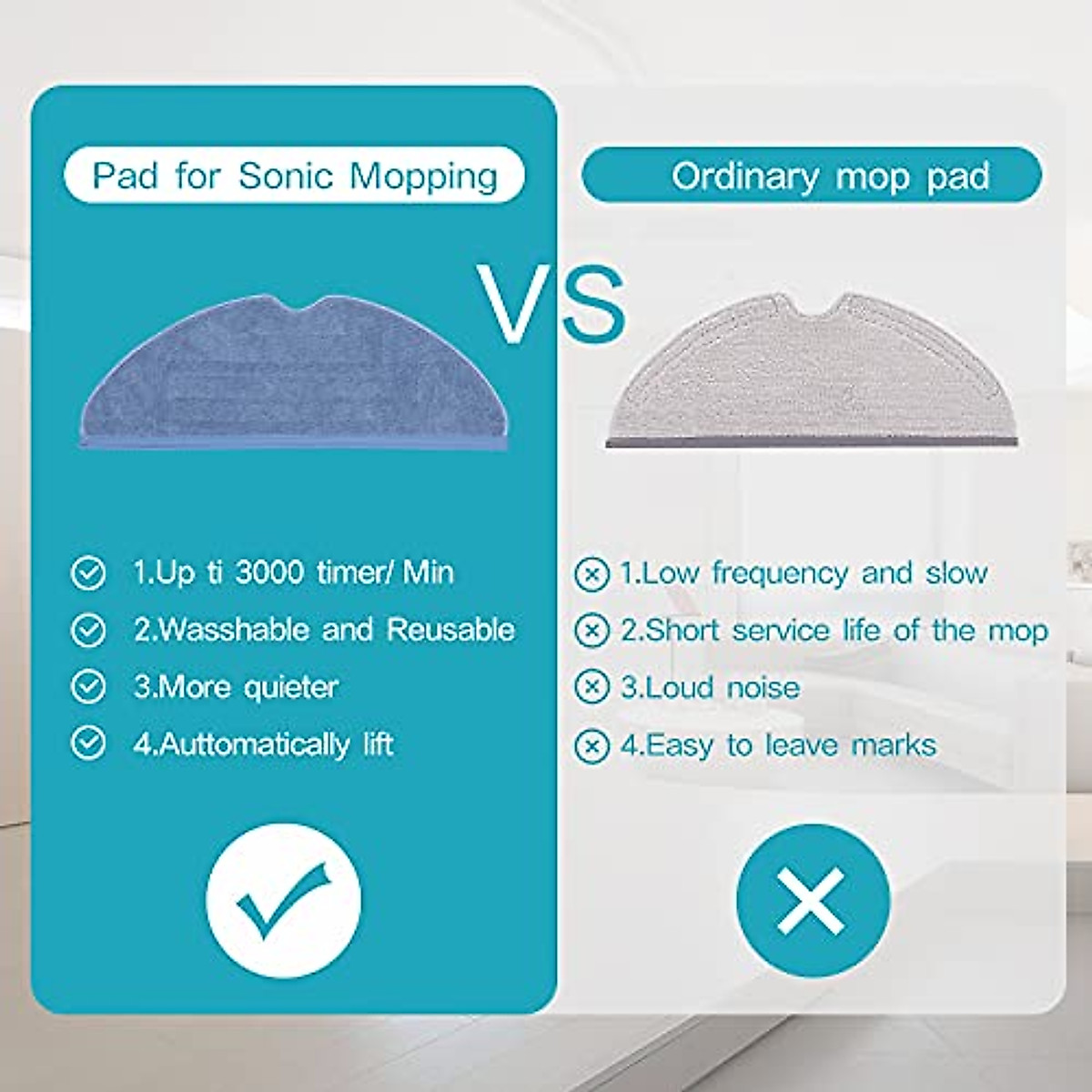 Home Times 14PCS Dust Bag and Mop Pads for Roborock Q7+/Q7Max+/Q7 MaxV Vacuum Docking