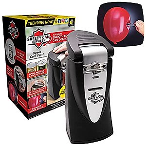 Bulbhead 14636 Original Safety Can Express As Seen On TV by BulbHead - Easy One-Touch Operation - Effortless Electric Can Opener, 9 Inch , Black