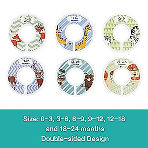 Minnebaby 30 Pack Neutral Grey Baby Clothes Velvet Hangers-Ultra Thin No Slip Nursery Hangers with 6 Pcs Baby Clothing Dividers