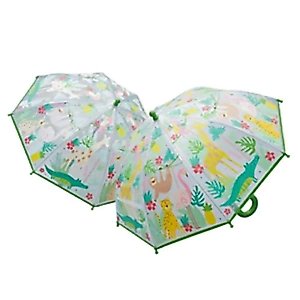 Floss & Rock, Colour Changing Kids Umbrella, Jungle (38P3397)