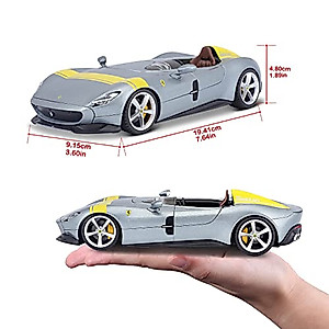 Bburago 1:24 R&P Ferrari Monza SP-1 - Grey