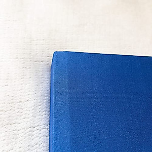 M.I.N Stretchable Book Covers, Jumbo, Set of 5, Solid Colors Fabric Bookcovers, Fits Extra Large Hardcover Textbooks up to 9 x 11, Stretch Book Covers, Durable, Washable & Reusable