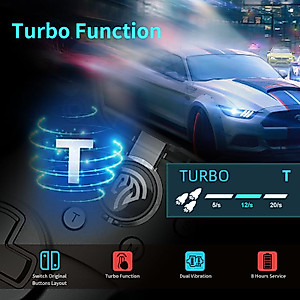 EasySMX Wireless Controller Compatible with PC/Laptop Windows 7-12, PS3, Android Mobile/TV BOX, Switch, Steam Deck/Steam, Dual-Vibrate Gamepad Joysticks with Turbo, Plug and Play - Black