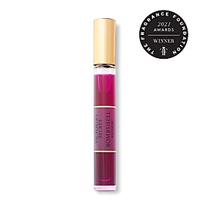 Victoria's Secret Bombshell Passion Eau de Parfum Rollerball, Notes of Sparkling Cassis, Queen Peony & Fuchsia Rose, Travel Size Mini Perfumes for Women (0.23 oz)