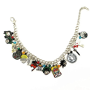 Avfjofj Fandom Enthusiast Anime Cartoon Charm Bracelet