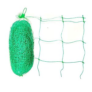 HHTHH Green Trellis Netting 5x60 ft Heavy Duty Garden Trellis Netting Polypropylene Plant Support Net for Climbing Vegetables Fruits Flowers
