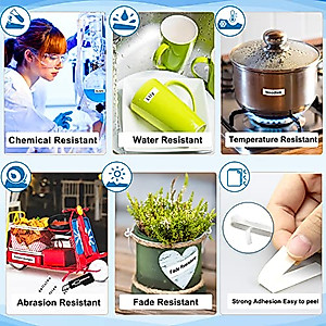 6X Compatible Label Tape for Brother TZe-231 TZ-231 TZe-431 TZe-531 TZe-631 TZe-731 TZe 12mm 0.47 Laminated Label Maker Tape for Brother PT D220 D210 D600 D215e H111 H110 D200 P700 H100 2040 1280