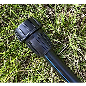 Yulaiyoen 1/2 Inch Drip Irrigation Tubing Faucet Adapter 3 Pack, 3/4" to 1/2" Irrigation Hose Adapter, 3/4 Inch Faucet Connector Garden Hose Adapter