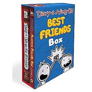 Diary of a Wimpy Kid: Best Friends Box (Diary of a Wimpy Kid Book 1 and Diary of an Awesome Friendly Kid)