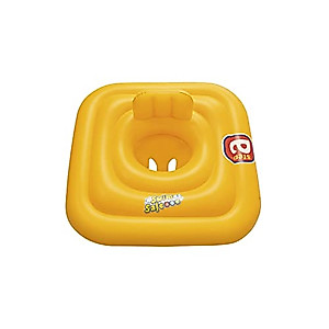 Bestway Swim Safe Swim Seat, Yellow, 1-2 Years, Square