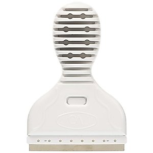 Continuum Aquatics AquaBlade M - Short Stainless Steel Aquarium Scraper to Clean Aquarium Tank,White