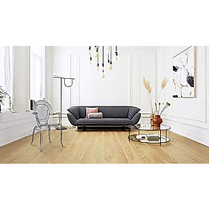 2xhome - Belle Style Ghost Chair Ghost Armchair Dining Room Chair - Smoke Armchair Lounge Chair Seat Higher Fine Modern Designer Artistic Classic Mold