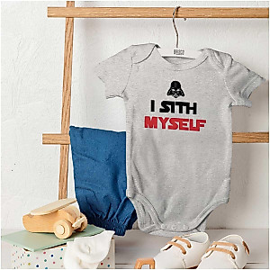 Brisco Brands Spaced Myself Dark Galaxy Nerd Baby Romper Boys or Girls