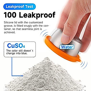 6 Pack 1.6 OZ Salad Dressing Containers To Go, Advanced Stainless Steel Condiment Containers with Silicone Lids Easy to Open, Leakproof colorful Compact Salad Sauce Cups Easy to Carry Everyday