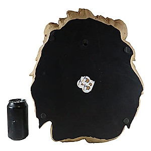 Ebros Gift Safari African Grassland Mufasa Lion Head Wall Decor Plaque 16" Tall Taxidermy Art Decor Sculpture Alpha Pride Lion King Wall Bust Plaque