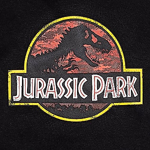 Jurassic Park Toddler Boys Fleece Hoodie Black 5T