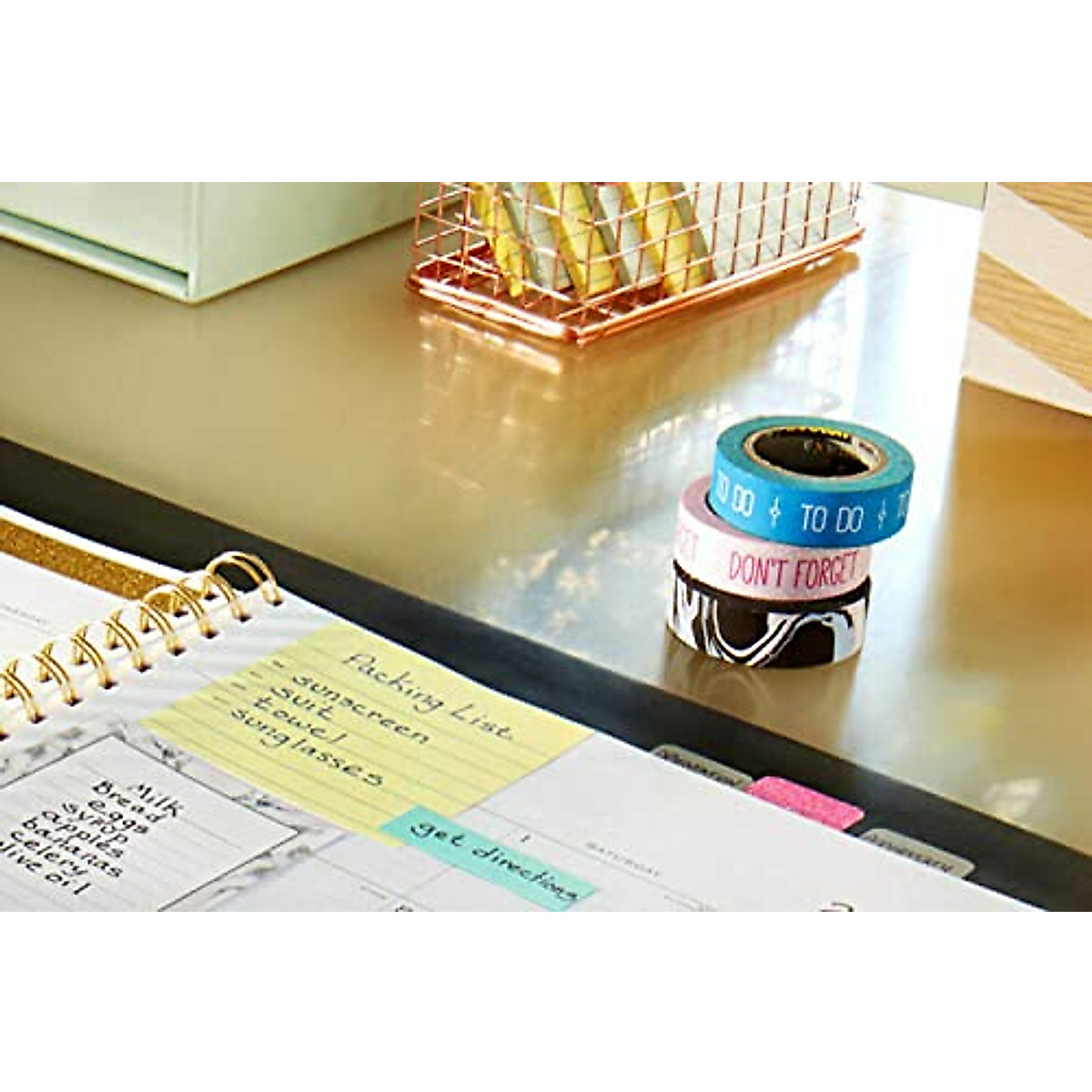 Post-it Nexcare Ultra Stretch Adhesive Pads, 3 x 4 in, Canary Yellow Lined, Pack of 6