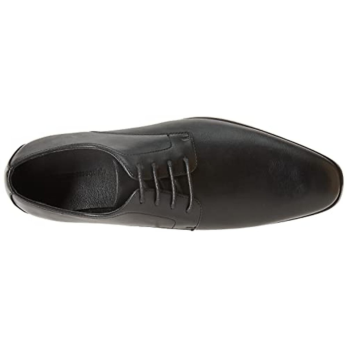 Amazon Essentials Men's Derby Shoe, Black, 10.5