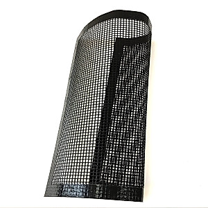 Bluedrop PTFE Open Mesh Crispy Baking Mats Quick Oven Liners Dehydrator Sheets Non Stick Perforated Toaster Meshes Pack of 2