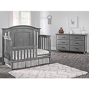Oxford Baby Willowbrook Dresser, Standard, Graphite Gray