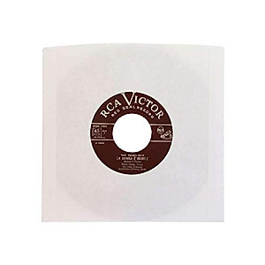 (2000) Archival Quality Acid-Free Heavyweight Paper Inner Sleeves for 7" Vinyl Records #07IW