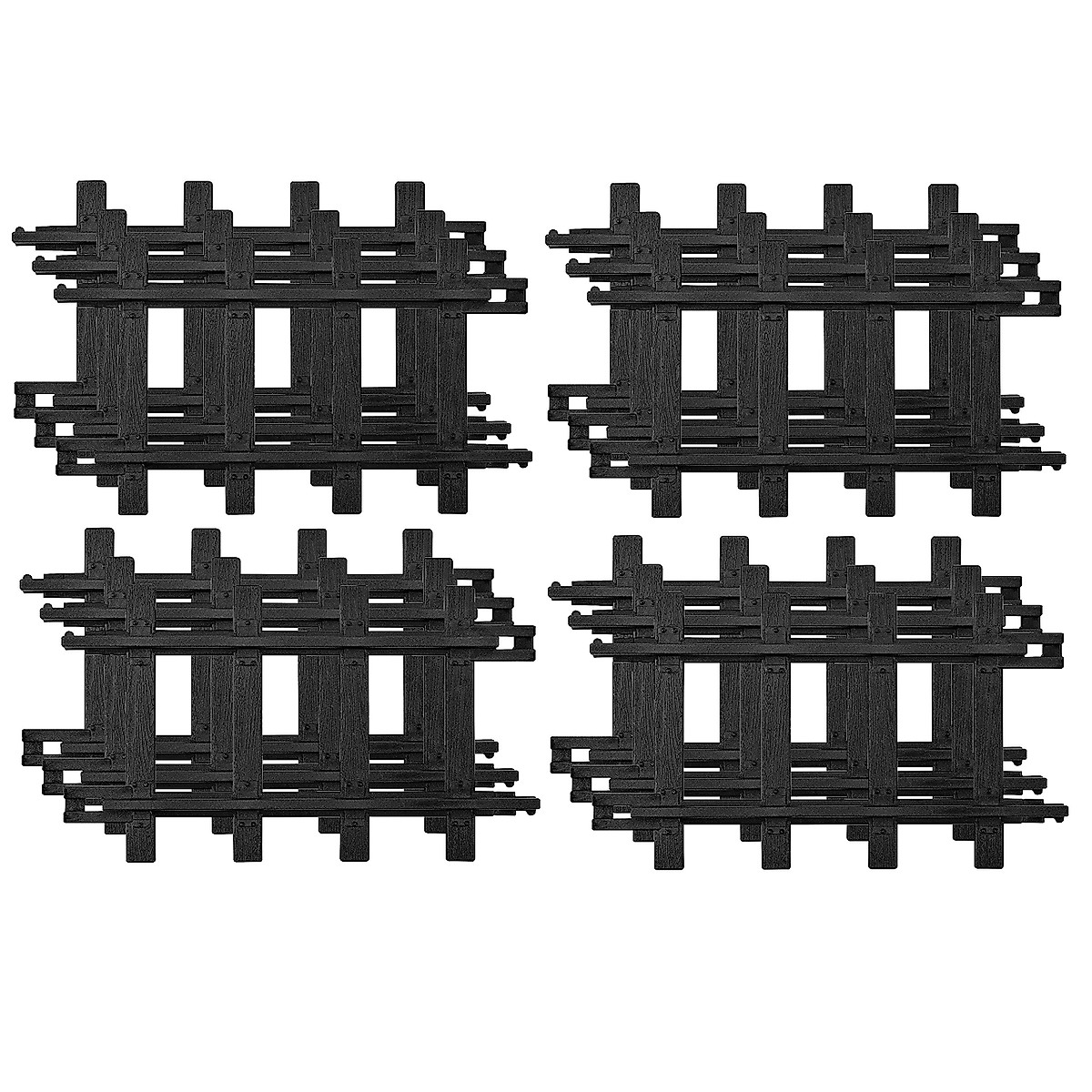 Lionel North Pole Central battery-powered Train Set with Remote + 12-Piece Straight Track Expansion Pack