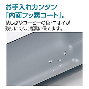 Zojirushi (ZOJIRUSHI) Water bottle direct drinking [One-touch open] Stainless mug 600ml Navy SM-SF60-AD