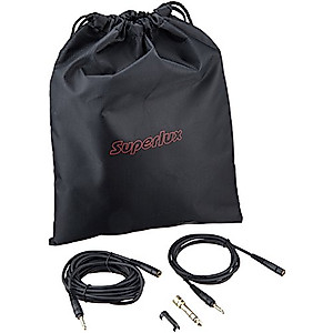 Superlux HD-681 EVO Professional Monitoring Headphones, White