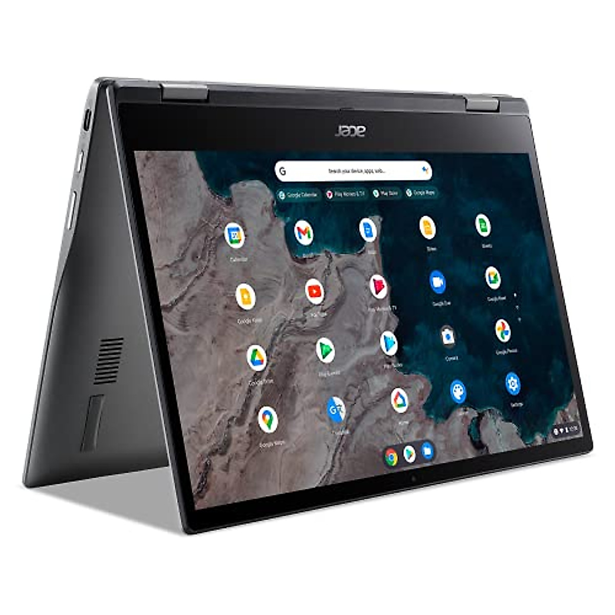 Acer Chromebook Spin 513 R841LT-S6DJ | 13.3" FHD IPS Touch Corning Gorilla Glass Display | Qualcomm Snapdragon 7c Compute Platform | 8GB LPDDR4X | 128GB eMMC | 4G LTE | WiFi 5 | Chrome OS