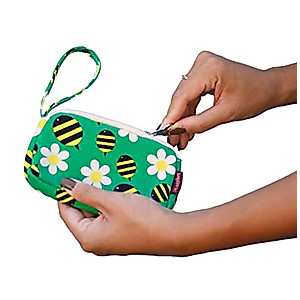 Bungalow 360 Vegan Clutch Coin Purse (Bee)