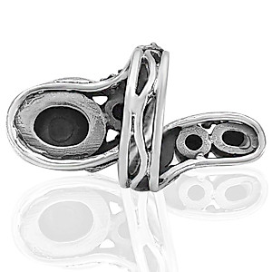 VY JEWELRY Blue Opal 925 Sterling Silver Women Ring - Free Size - Made in Thailand